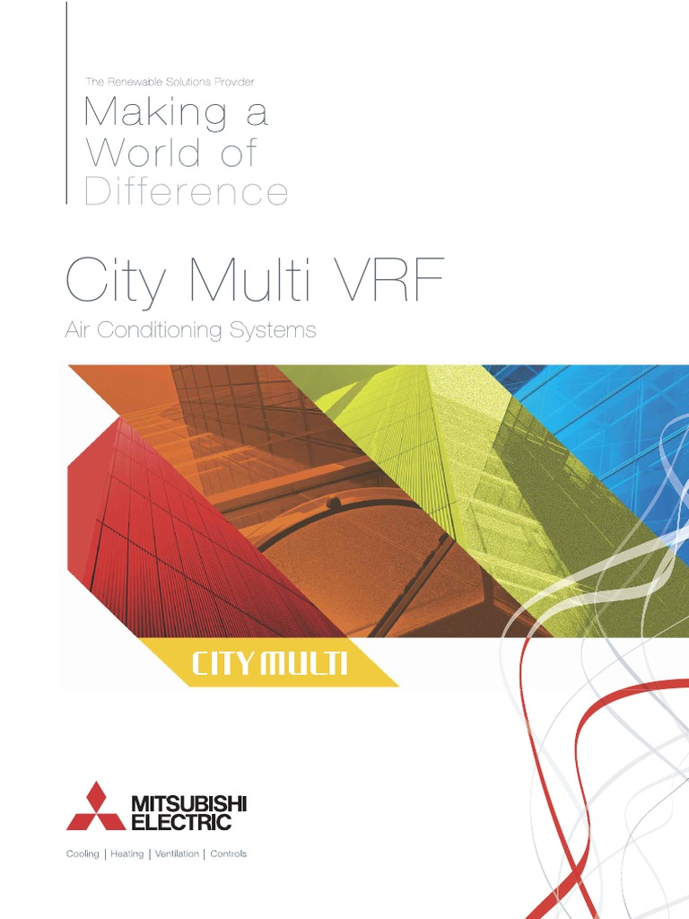 City Multi VRF: Air Conditioning Systems | PDF | Air Conditioning ...