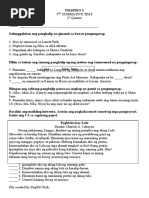 Grade 3 Week 7 Worksheets | PDF