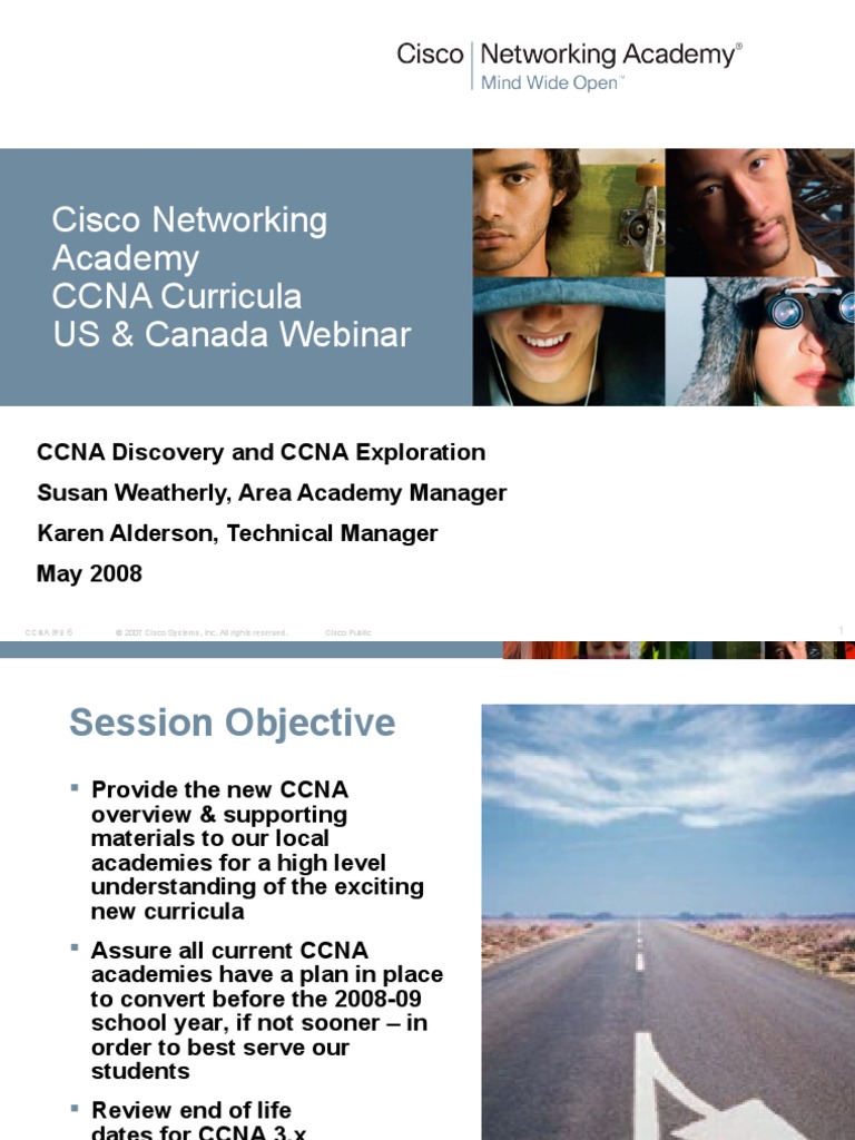 Cisco Networking Academy CCNA Curricula US & Canada Webinar | PDF ...