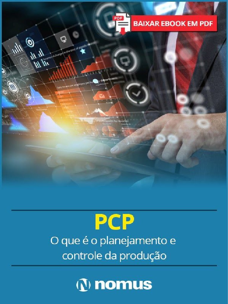 Ebook PCP | PDF | Planejamento de recursos empresariais | Planejamento