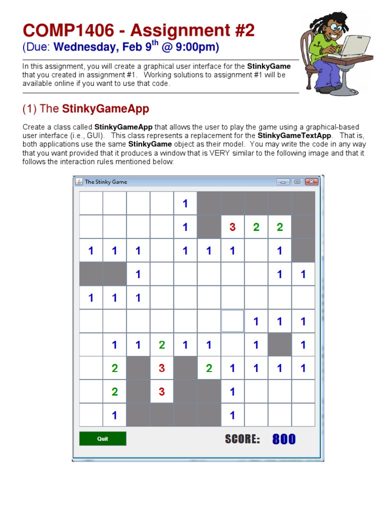 Assignment 2 | PDF | Graphical User Interfaces | Class (Computer Programming)