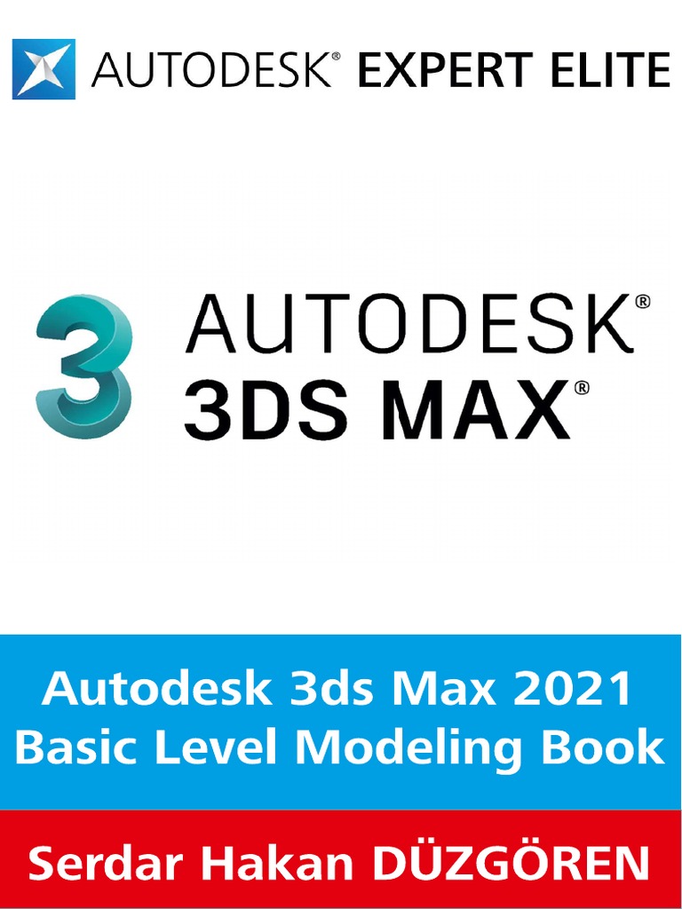3ds Max 2021 Basic Level Modeling Book-Sample