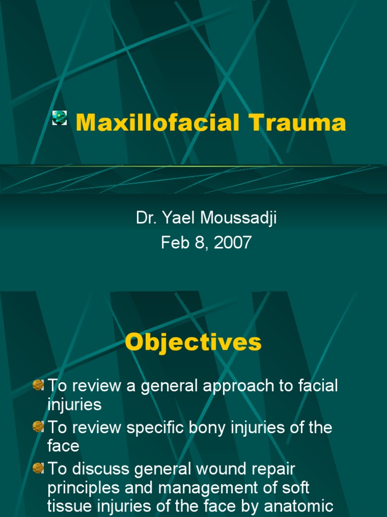 Maxillofacial Trauma | PDF | Human Nose | Wound