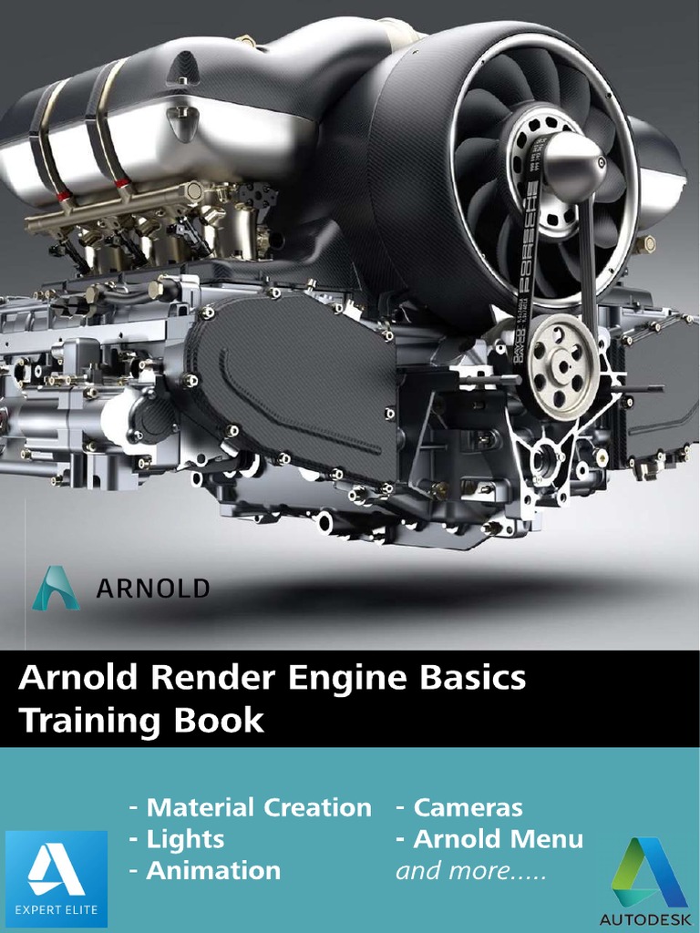 Arnold Render Engine Basics Training Book-Sample | PDF
