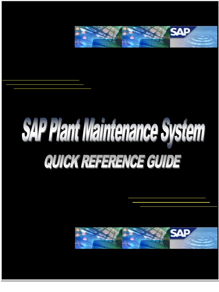 Guidelines for Creating, Managing, and Displaying Maintenance ...