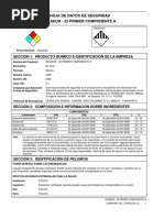 HOJA DE DATOS DE SEGURIDAD DE SUSTANCIS QUIMICAS Cloruro de Amonio NH4Cl | PDF | Cloro | Amoníaco