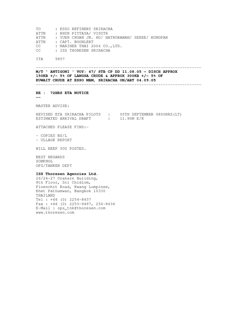 72 Hours Notice | PDF