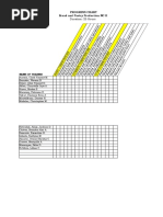 Cookery Achievement Chart | PDF | Nature