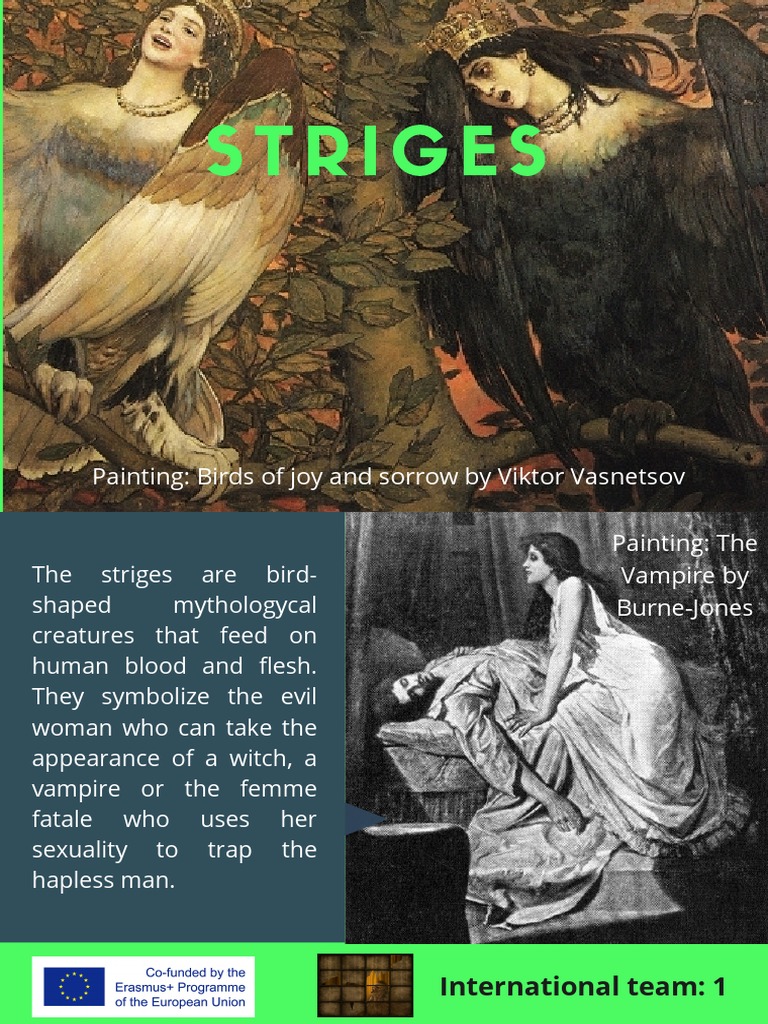 Striges: Painting: Birds of Joy and Sorrow by Viktor Vasnetsov Painting ...