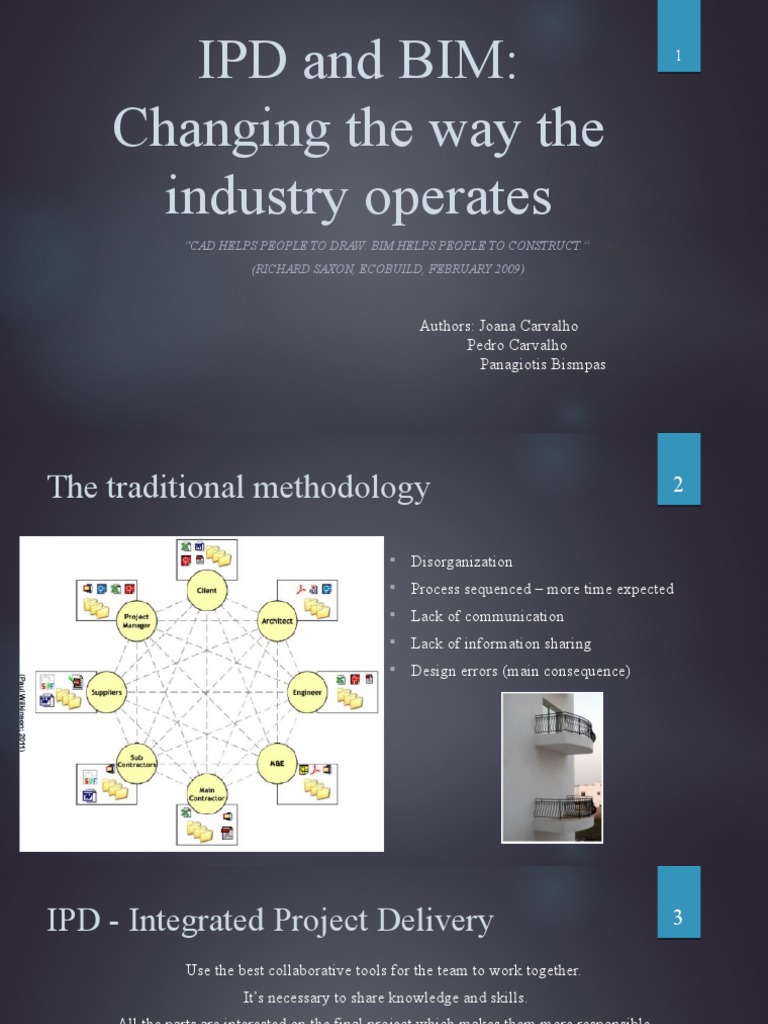 IPD and BIM-2 | PDF | Building Information Modeling | Autodesk Revit