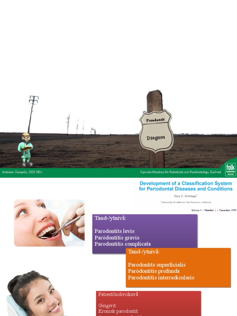 Parodontitis Levis Gravis Superficialis Profunda | PDF