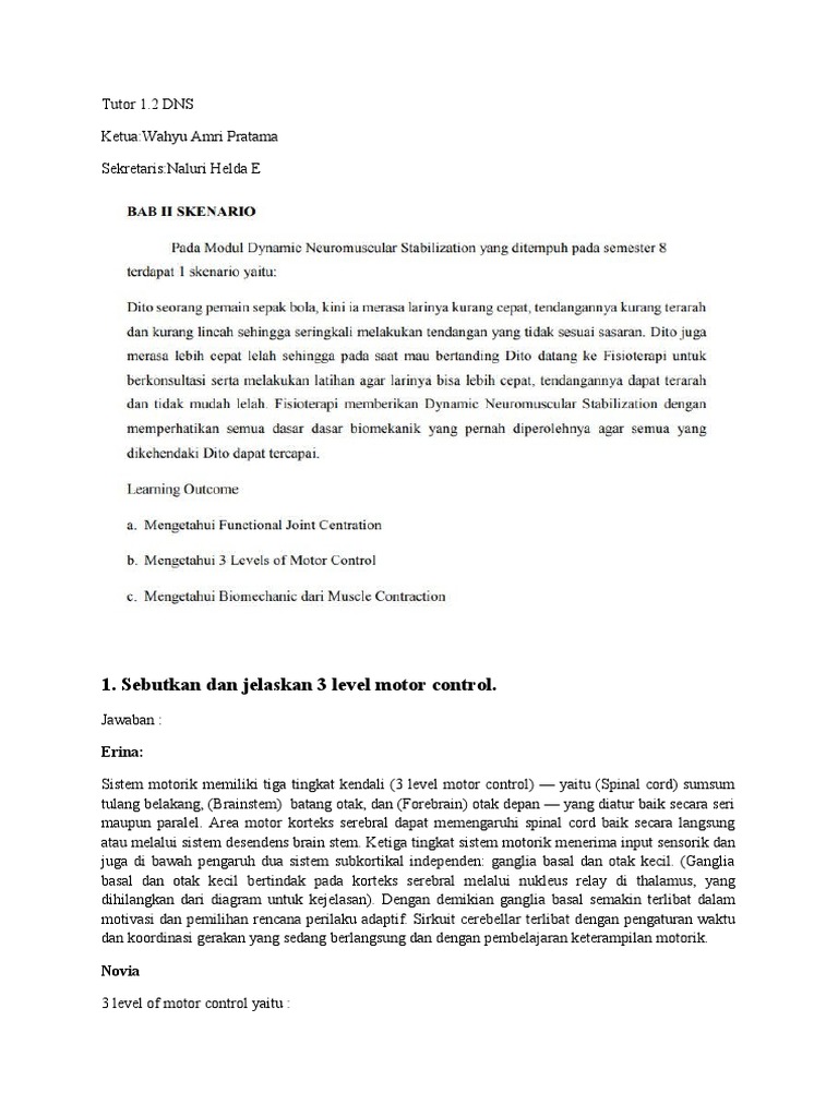 Tutorial 1,2 DNS | PDF | Sains & Matematika