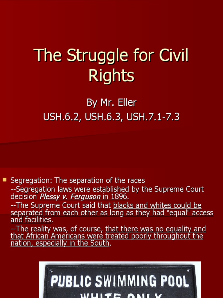 The Struggle For Civil Rights | Download Free PDF | Racial Segregation ...