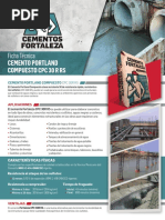 Rombo Cemento CPC 30R | PDF | Hormigón | Cemento