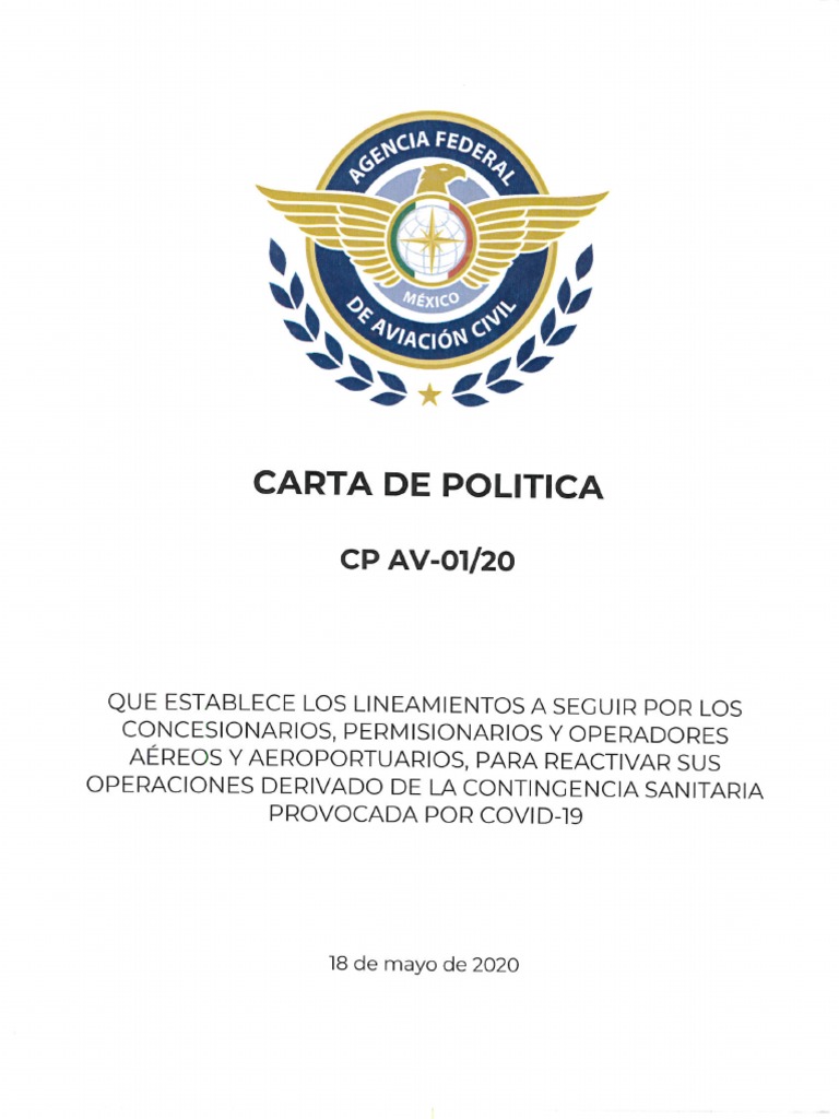 Carta Política AFAC | PDF
