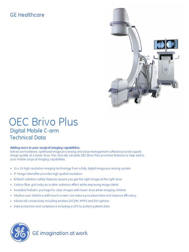 GE Brivo OEC 785 PDF | Download Free PDF | Medical Imaging | Radiography