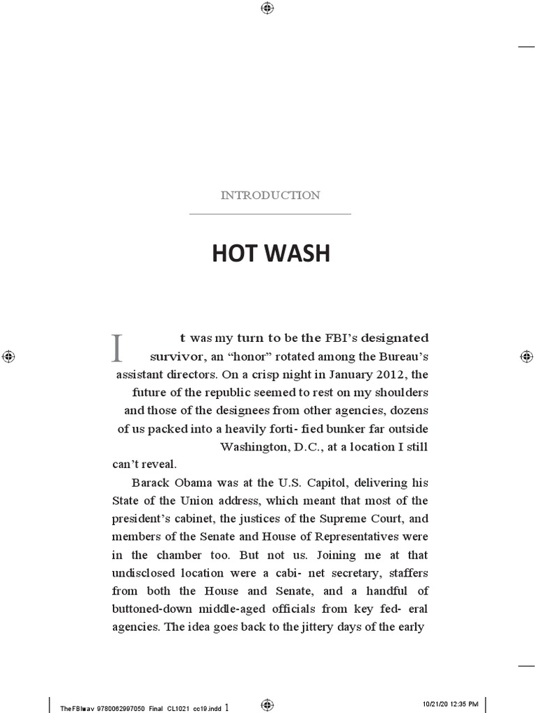 FBI WAY Introduction | PDF | Federal Bureau Of Investigation | American ...