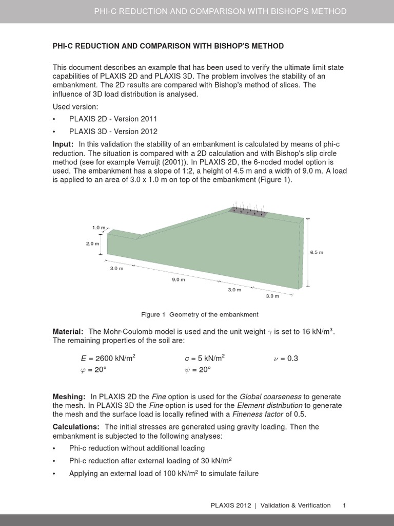 Phi-C Reduction and Comparison with Bishop's Method: A Case Study ...
