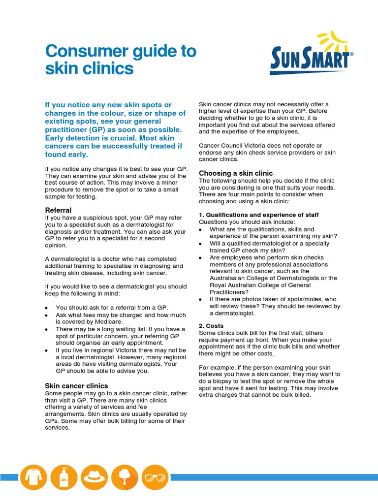 Consumer Guide To Skin Clinics: Choosing A Skin Clinic | PDF | General ...