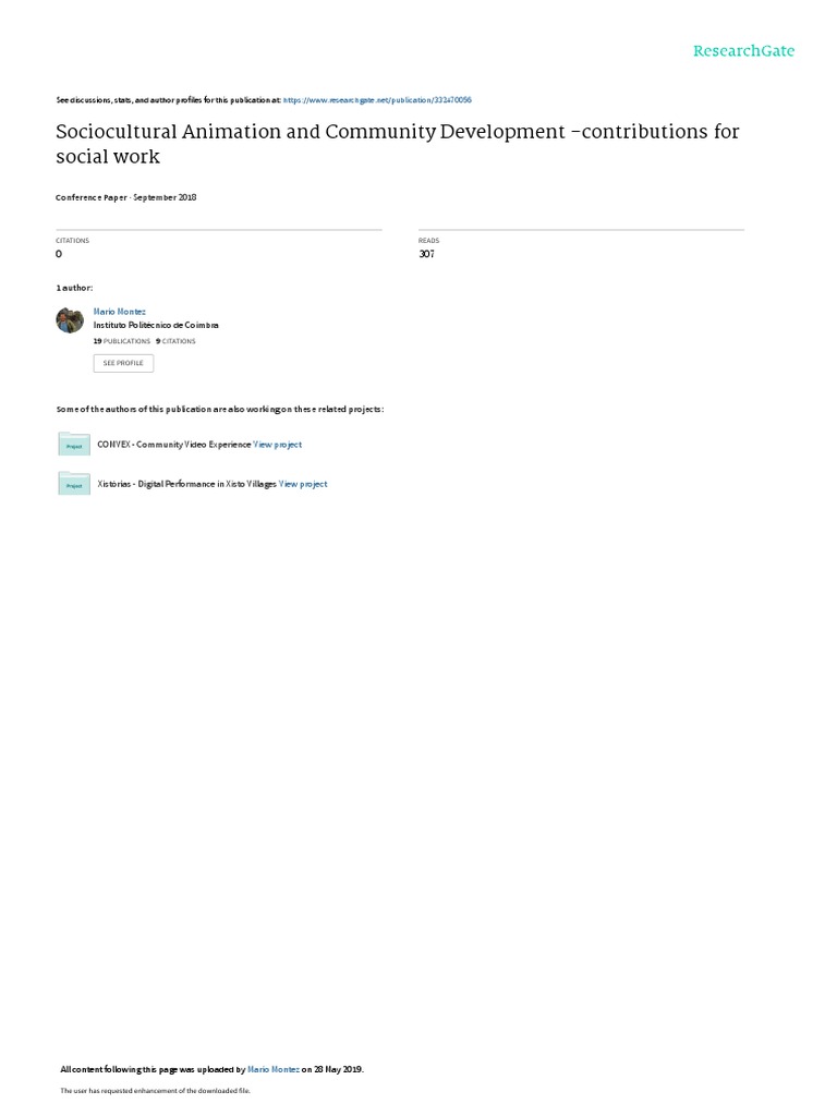 Sociocultural Anim Social Work | PDF | Sociocultural Evolution | Science