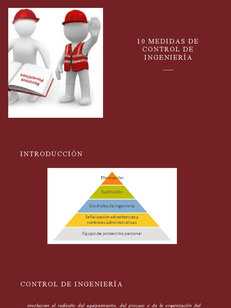 10 Medidas de Control de Ingeniería | PDF