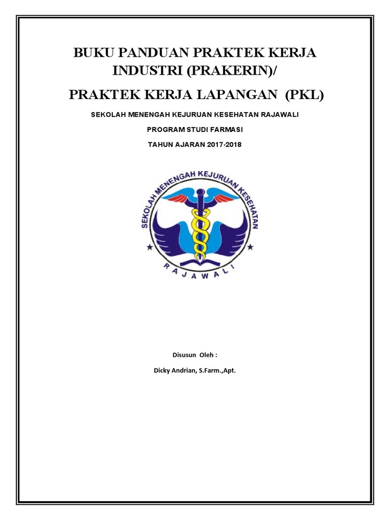Cover Buku Panduan PKL Siswa | PDF