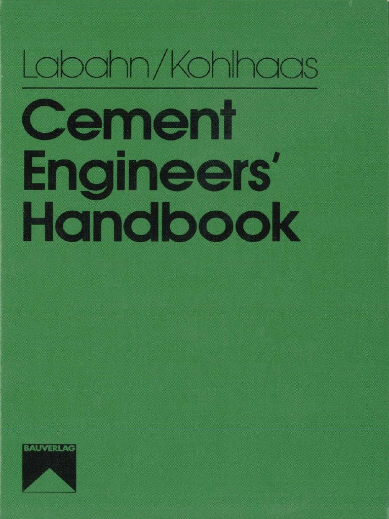 Cement Engineers Handbuch | PDF