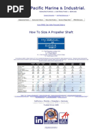Propeller Shaft Tolerance Tables - Straightness, Diameter, Length | PDF ...