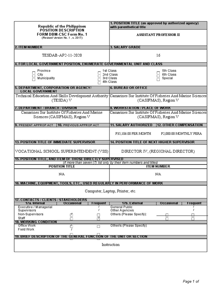 PDF Assistant Professor Ii - Ms. Valenzuela | Download Free PDF ...