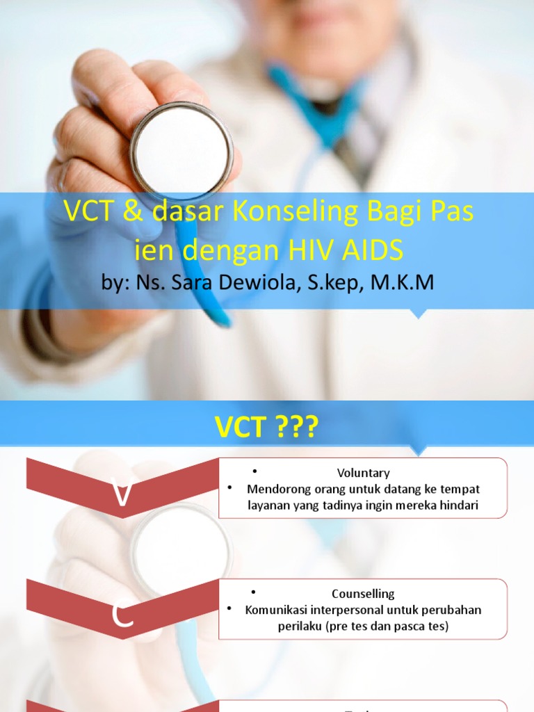 Konseling VCT untuk Pasien HIV/AIDS | PDF | Pengembangan Diri
