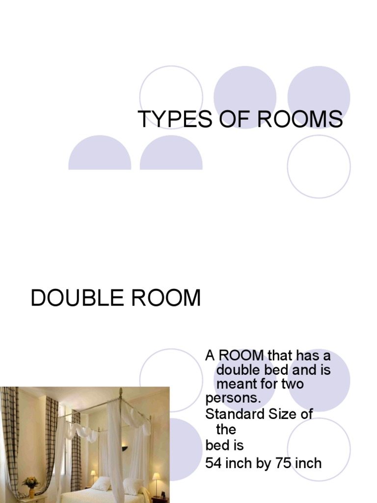 Chapter 3 Types of Rooms | PDF | Room | Couch