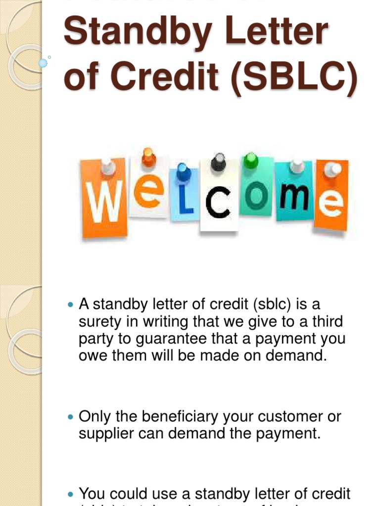 Standby Letter of Credit | PDF