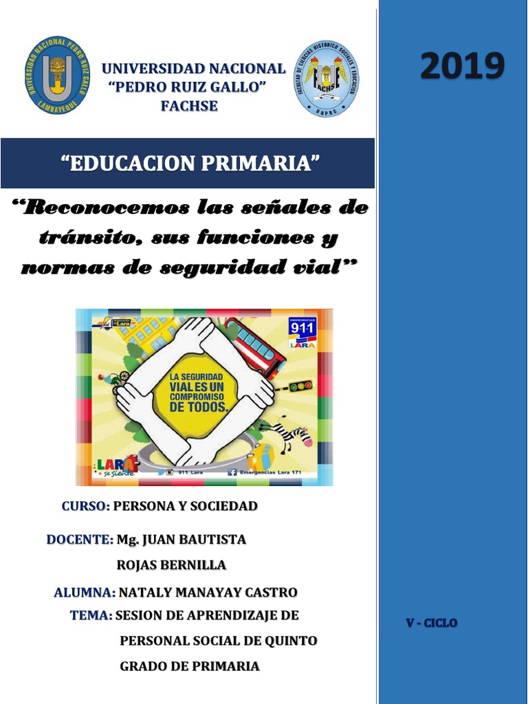 Sesion de La Seguridad Vial | PDF | Semáforo | Transporte por carretera
