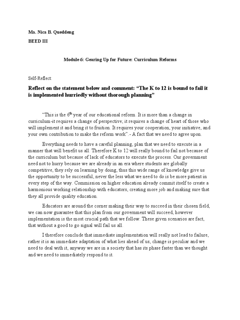 Module-6-7-Currdevpt (1) Nica | PDF | Teachers | Teaching