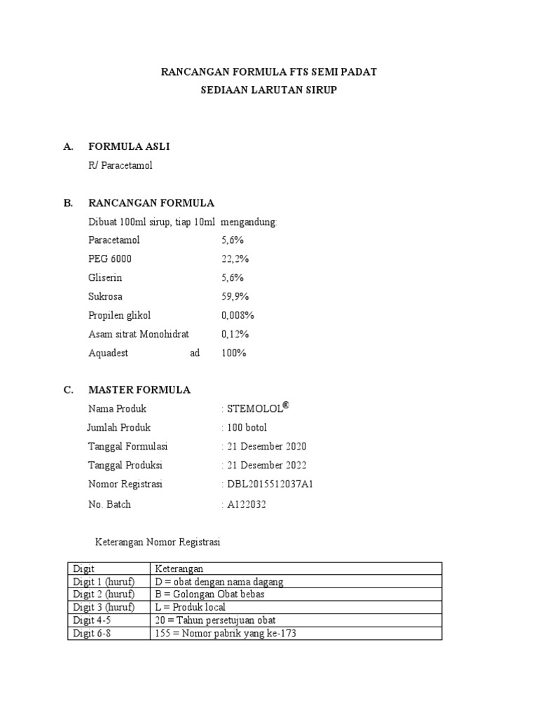 FTS Semi Padat Larutan | PDF