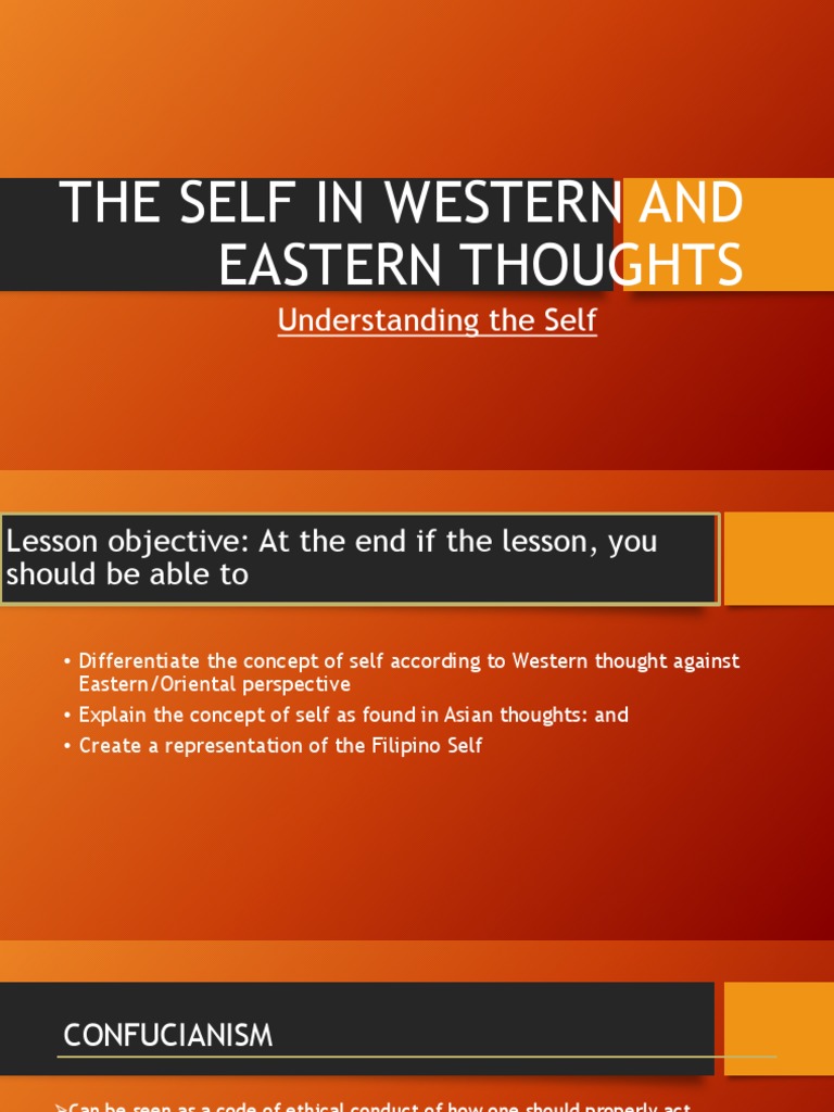 Eastern and Western Perspective of The Self PDF | PDF | Eastern ...
