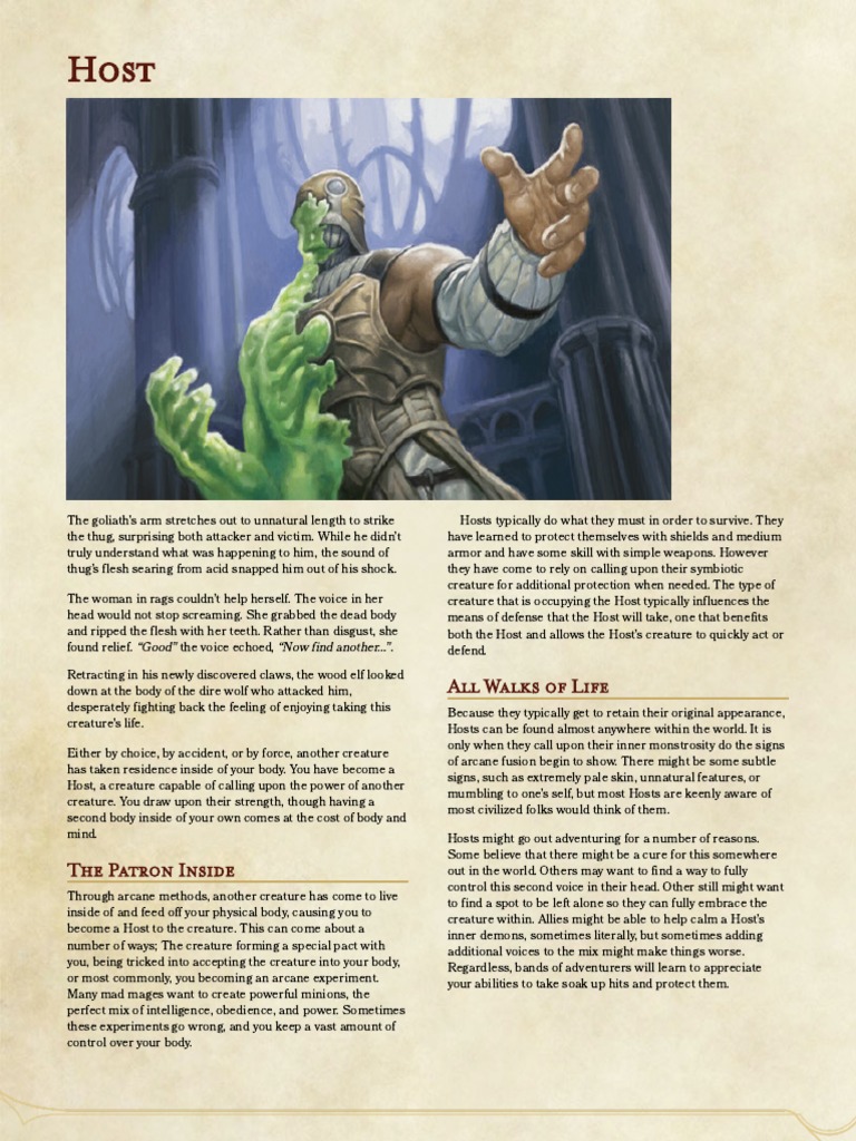 The Host Class | PDF | Leisure | Nature