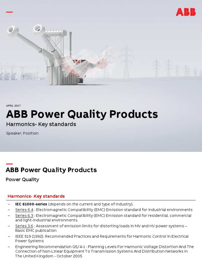 Harmonics Standards - VI | PDF | Technology & Engineering | Computers