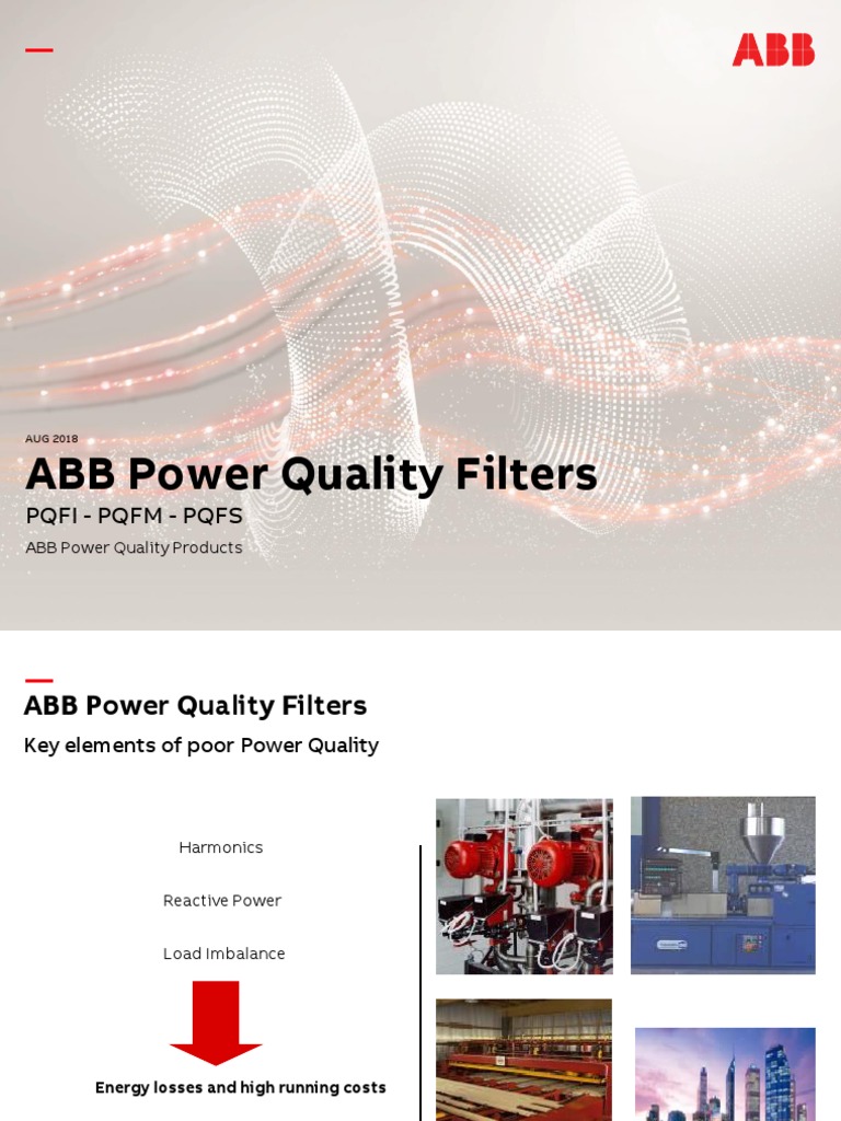 ABB Power Quality Filters: Pqfi - PQFM - Pqfs | Download Free PDF | Ac ...