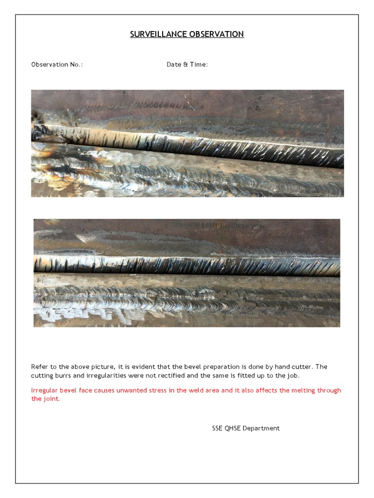 Surveillance Inspection Activity | PDF