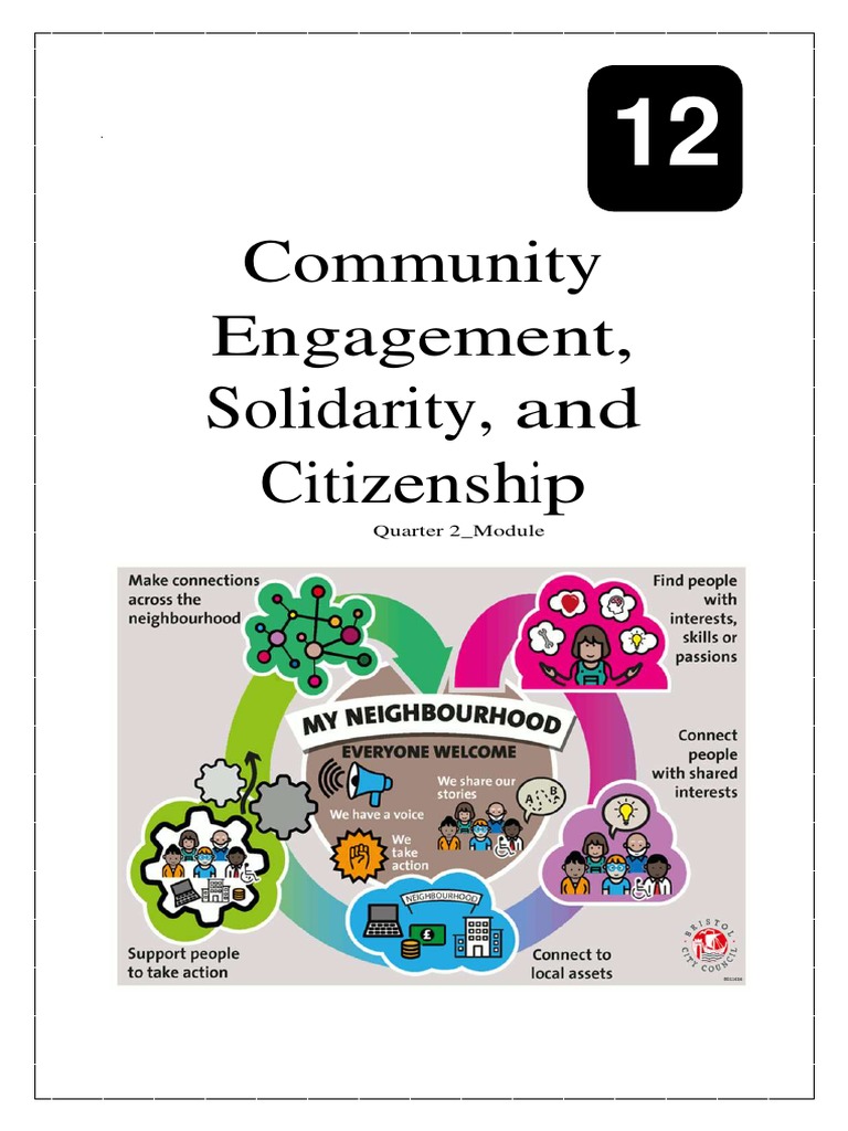 Community Engagement, Solidarity, and Citizenship - Q2 | Download Free ...
