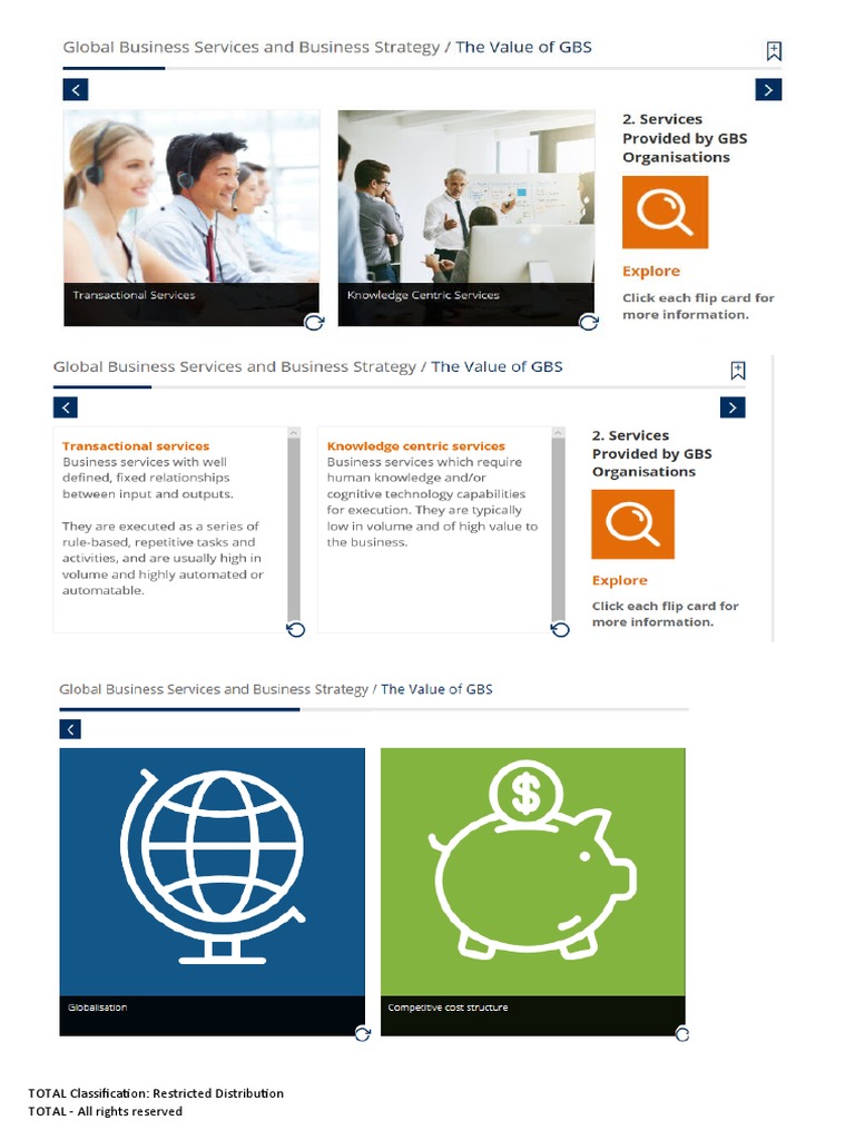 The Value of GBS | PDF | Strategic Management | Outsourcing