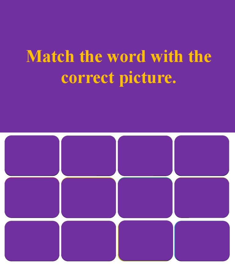 Short A Memory Game | PDF