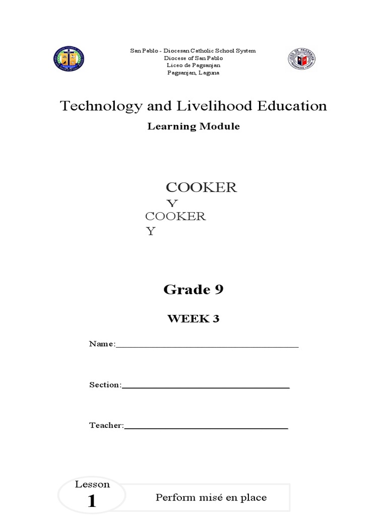 Grade 9 Cookery Module - Canapés | PDF | Hors D'oeuvre | Butter