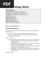 IB Psychology ERQs | PDF | Science & Mathematics