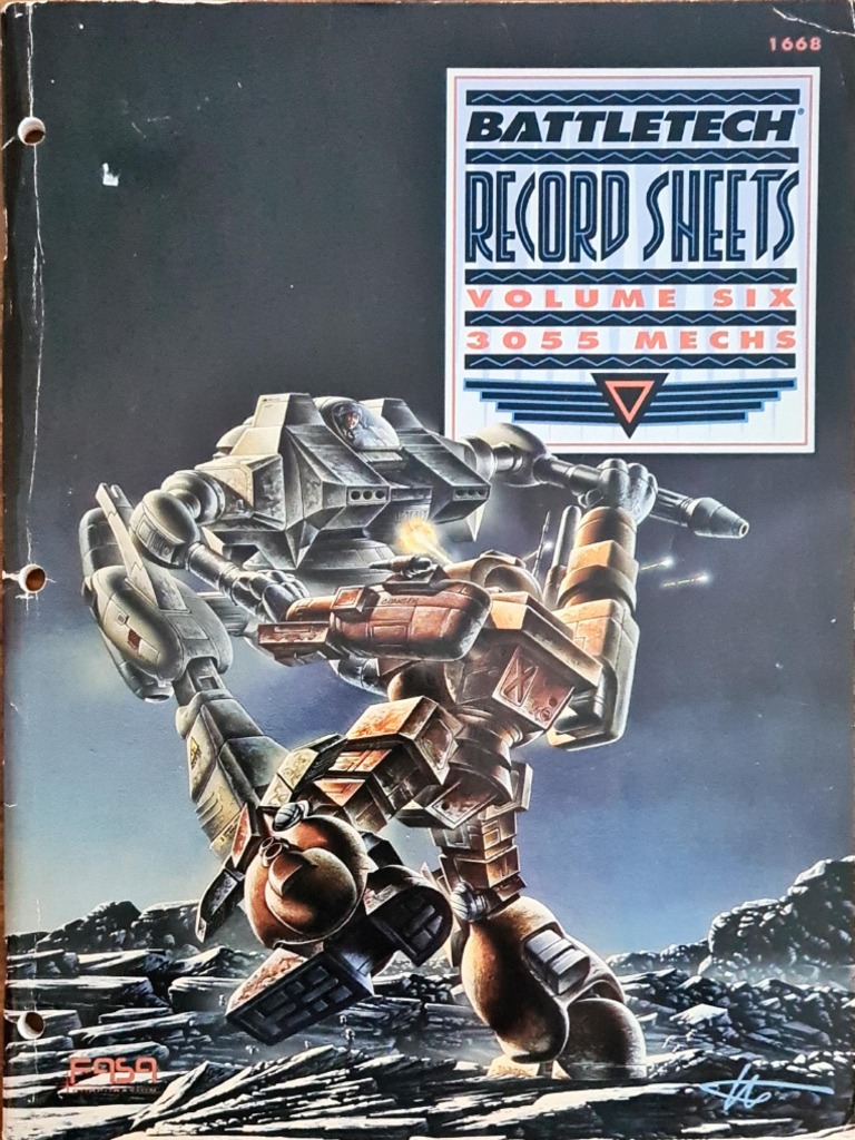 BattleTech: Record Sheets Volume Six 3055 'Mechs | PDF