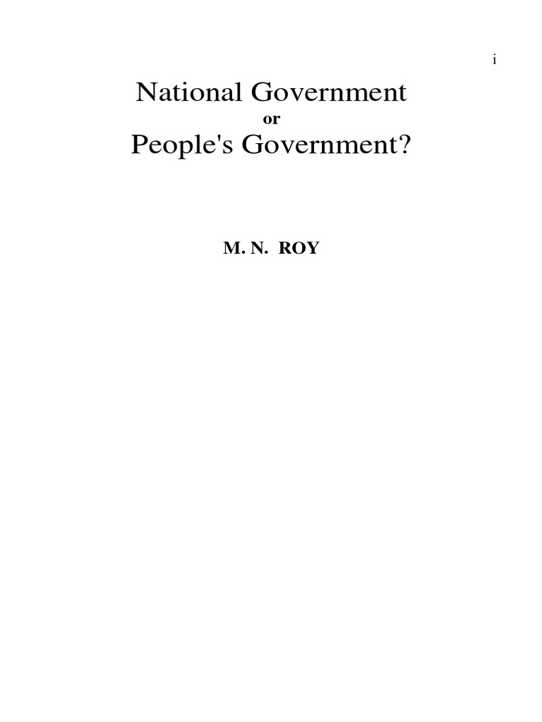 MMNR 10 Nationalorpeoplegovernment | PDF | Capitalism | Demand