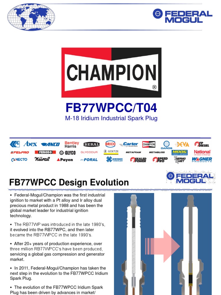 FB77WPCC/T04: M-18 Iridium Industrial Spark Plug | Download Free PDF ...