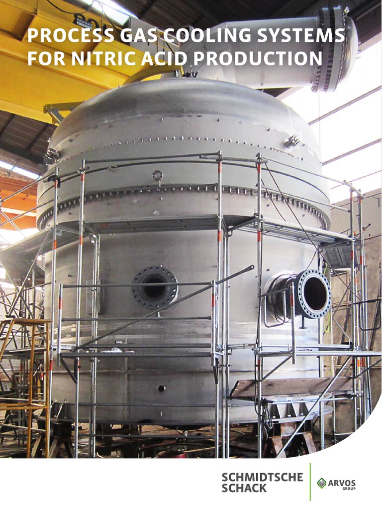 Process Gas Cooling Systems For Nitric Acid Nitric Acid Production ...