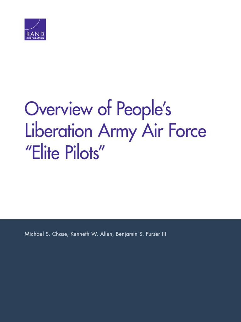 Plaaf Elites Pilots | PDF | People's Liberation Army | Astronauts